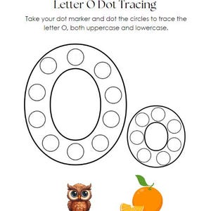 Digital Preschool Dot Marker Activity Book - Etsy