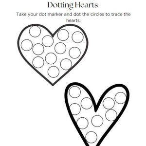 Digital Preschool Dot Marker Activity Book - Etsy