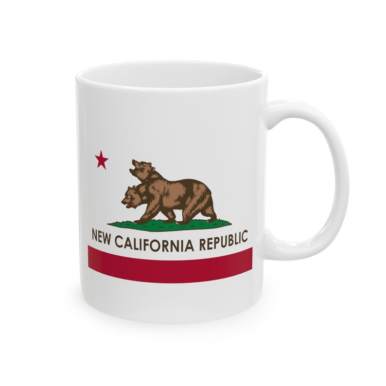 New California Republic Mug, Fallout Coffee Cup, Fallout New Vegas Mug ...