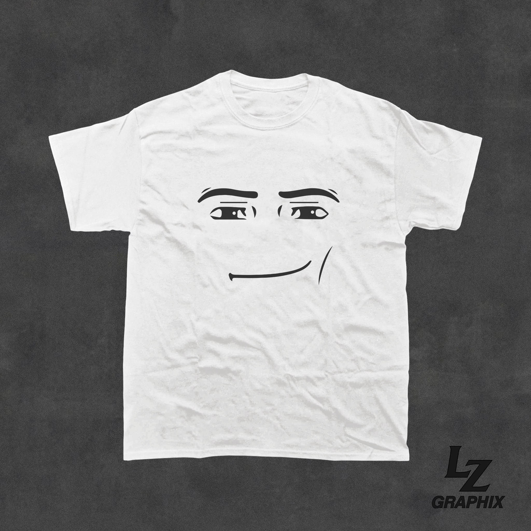 Roblox Man Face T-shirt, Meme Shirt - Etsy