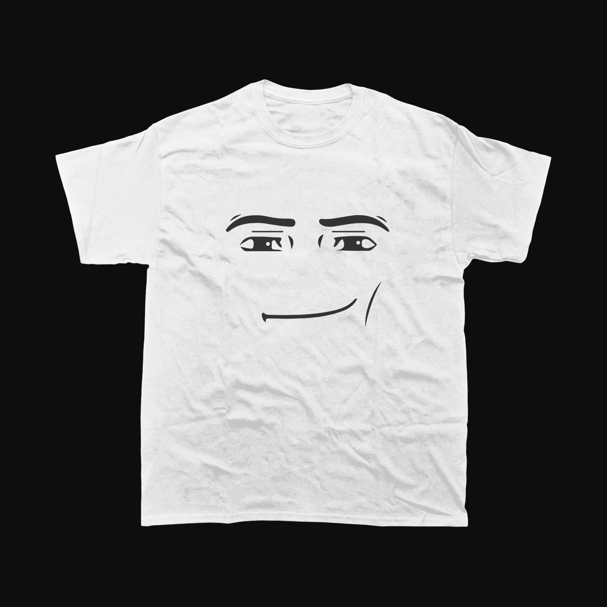 Roblox Man Face T-shirt, Meme Shirt - Etsy