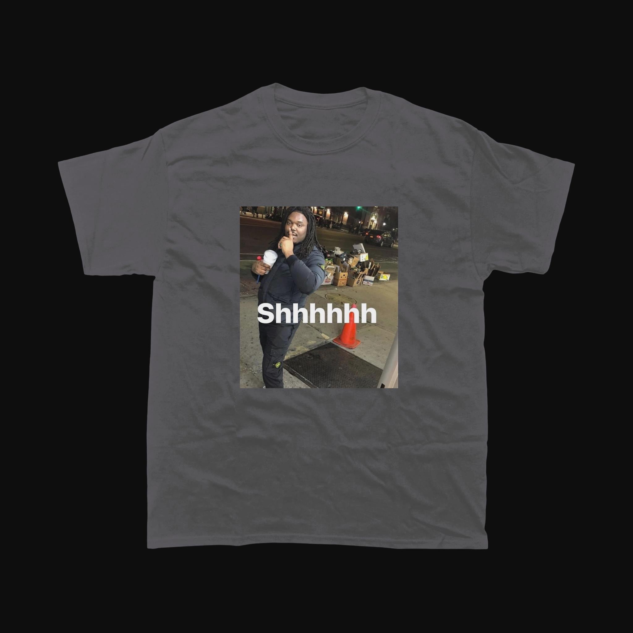 LUCKI "shhhhhh" T-shirt, Lucki Merch, Meme Shirt, Rapper Shirt - Etsy