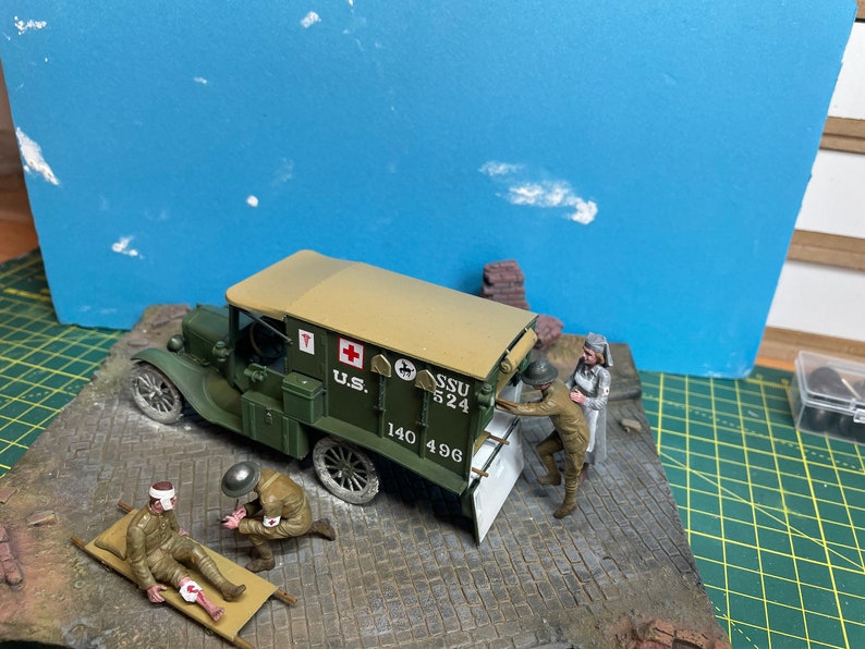 WW1 Model T-ford Ambulance - Etsy