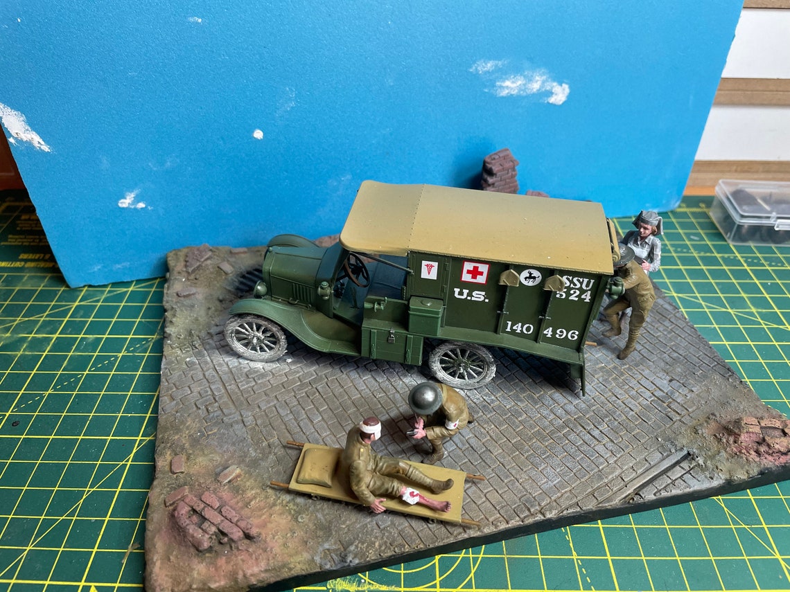 WW1 Model T-ford Ambulance - Etsy