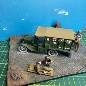WW1 Model T-ford Ambulance - Etsy