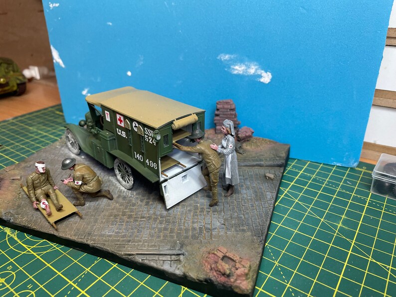 WW1 Model T-ford Ambulance - Etsy