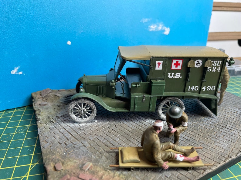 WW1 Model T-ford Ambulance - Etsy