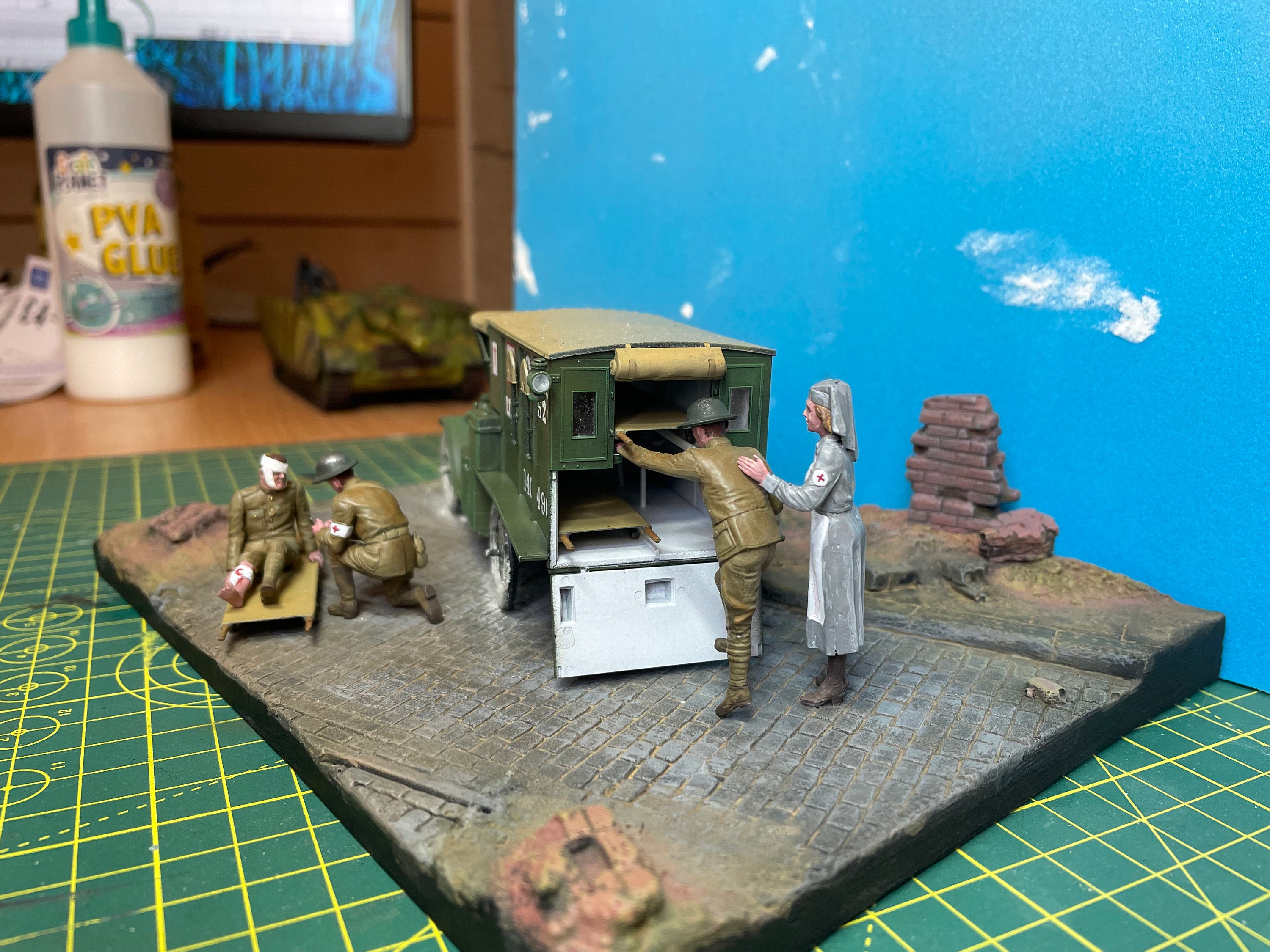 WW1 Model T-ford Ambulance - Etsy