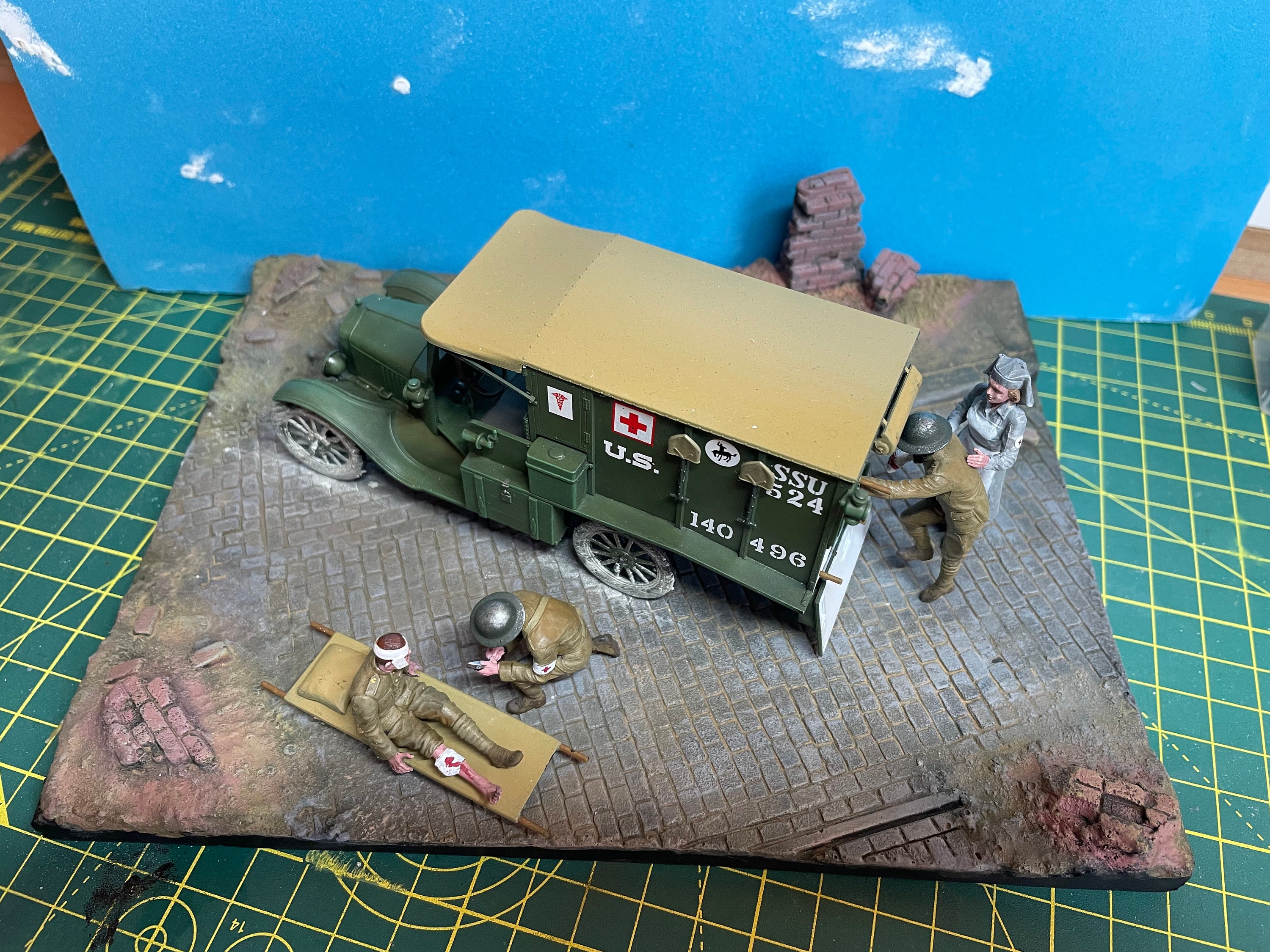 WW1 Model T-ford Ambulance - Etsy