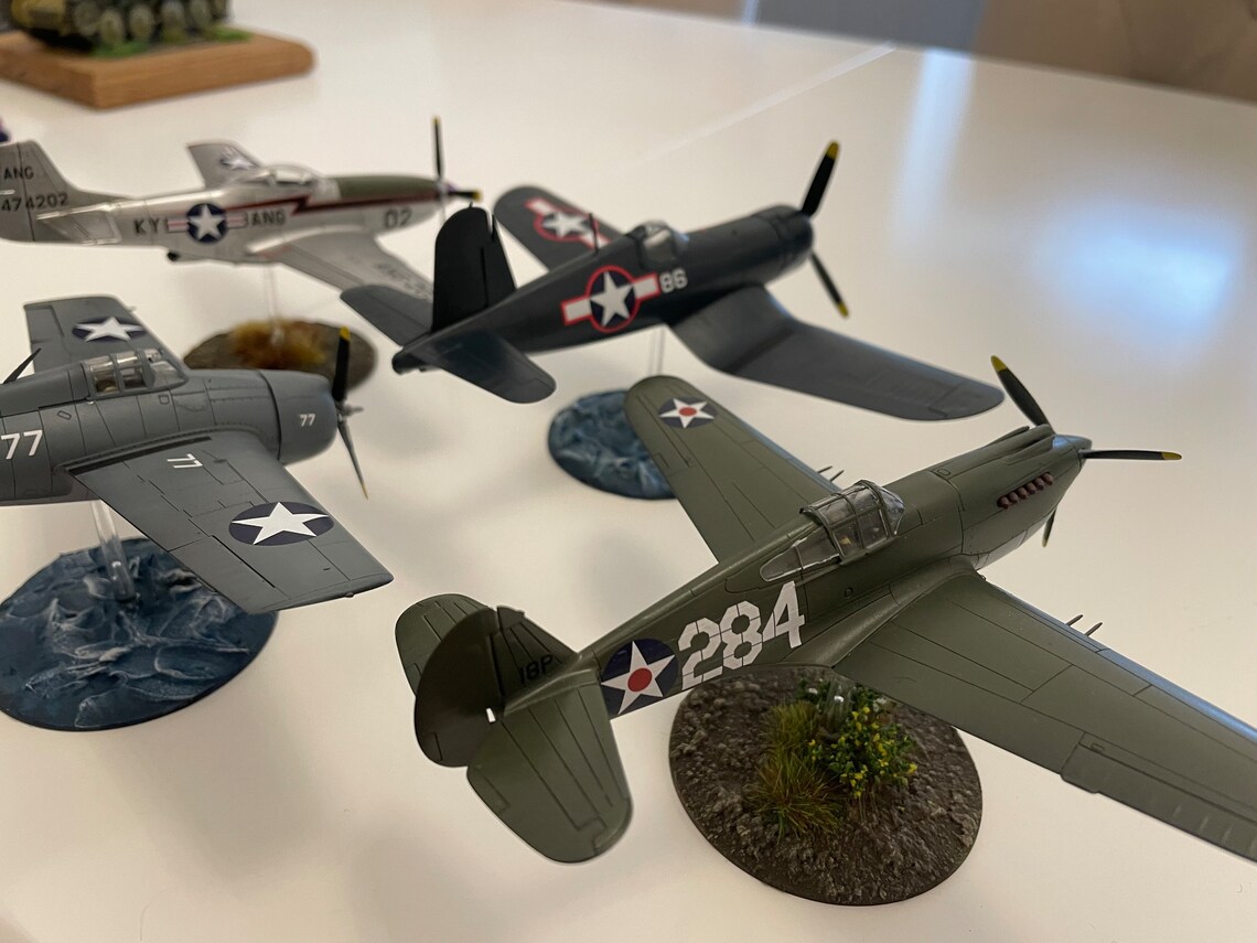 American WW2 Fighter Aircraft - Etsy