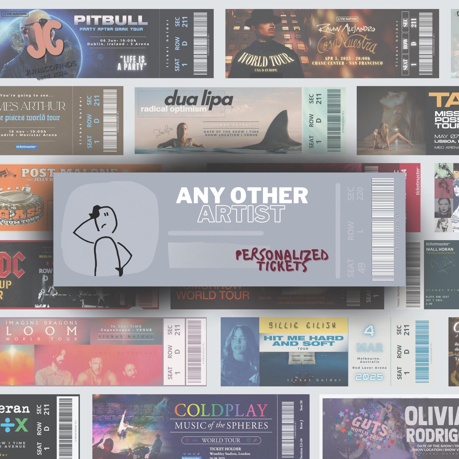 Coldplay - Etsy