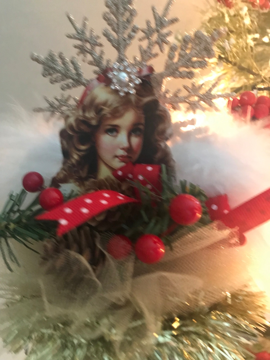 Christmas Angel Tree Ornament 2023 - Etsy