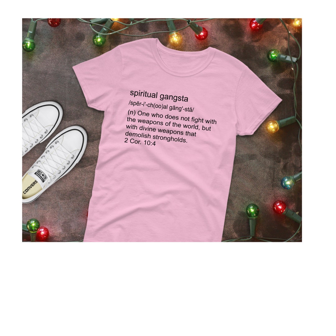 Christian Spiritual Gangsta T-shirt - Etsy