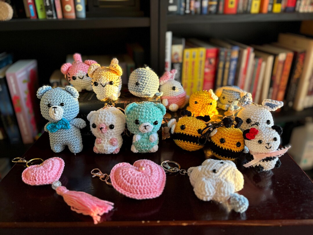Crochet Bag Charms - Etsy