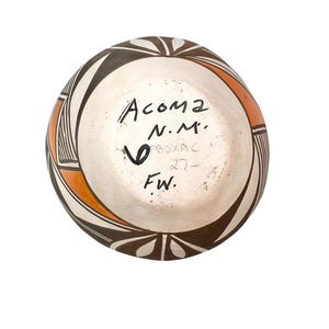 Vintage Acoma Pueblo Pot Native American Pottery Ceramic - Etsy