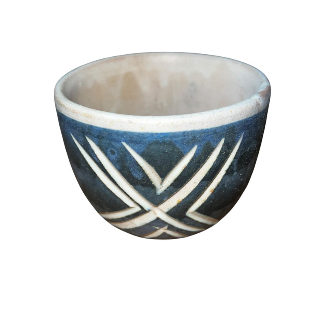 HAL LASKY Puerto Rican Pottery Vase Planter Cup Midcentury Modern ...