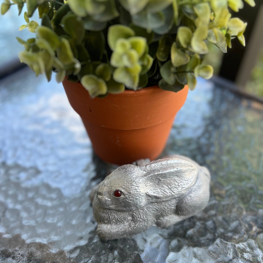 Very Rare 1988 Arthur Court Bunny Rabbit Hinged Trinket Box Signed - Etsy