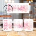 2024 Calendar Mug Wrap, Soft Pink 2024 Mug Design, 11oz 15oz Mug Wrap ...
