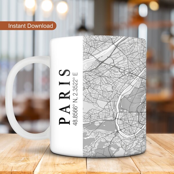 Paris Mug - Etsy