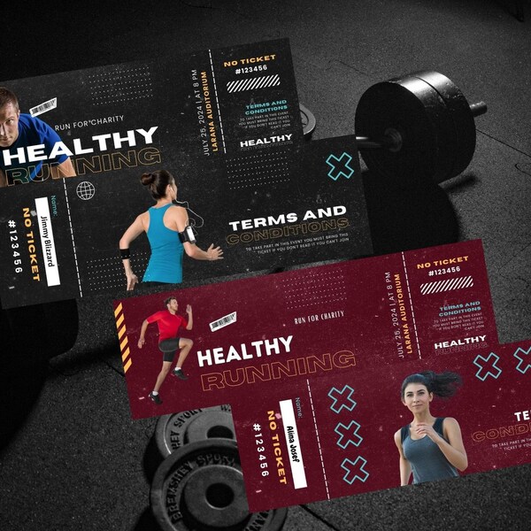 Running Marathon Invitation - Etsy