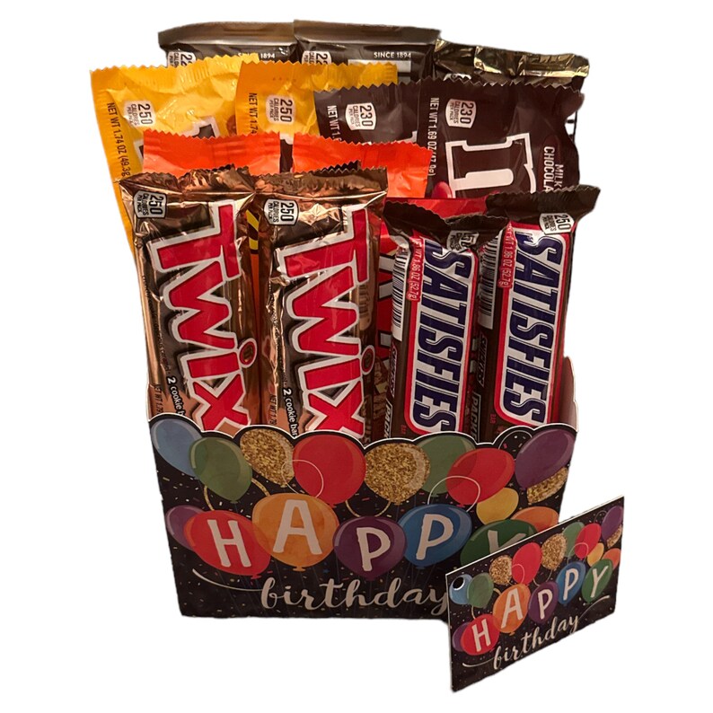 Happy Birthday Chocolate Box - Etsy