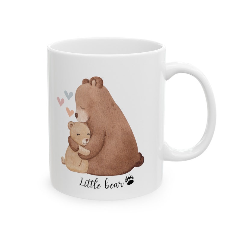 Mama Bear and Cub Ceramic Mug, Mother's Day Gift, 11oz - Etsy