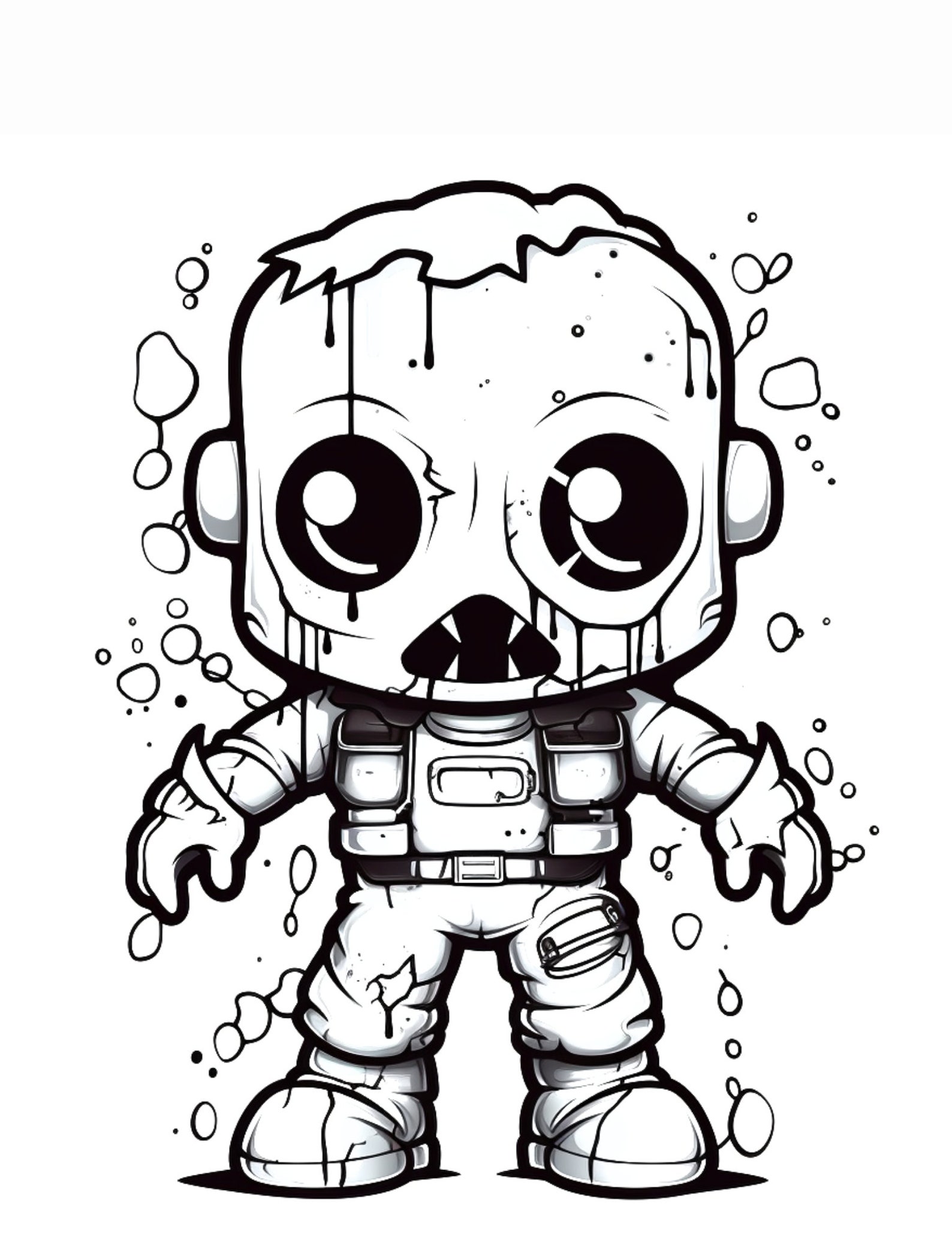 42 Pop Horror Movie Monsters Coloring Pages| Printable Adult Horror ...