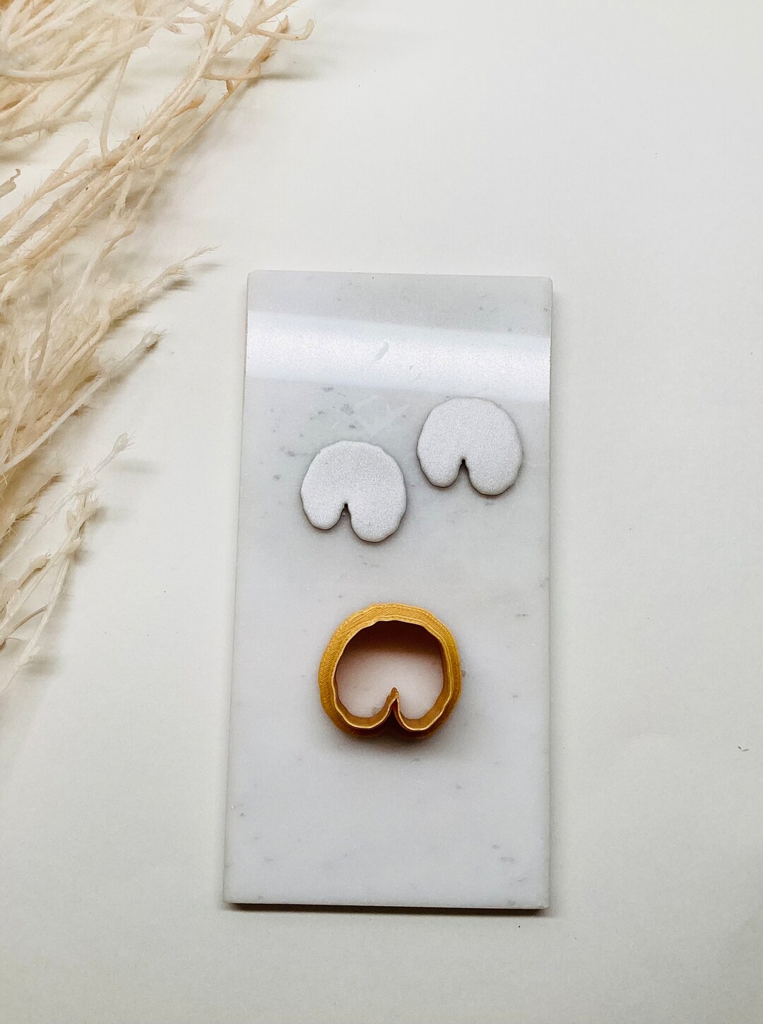 Lily Pad Clay Earring Cutter, Leaf Clay Earring Cutter, Nature Series ...