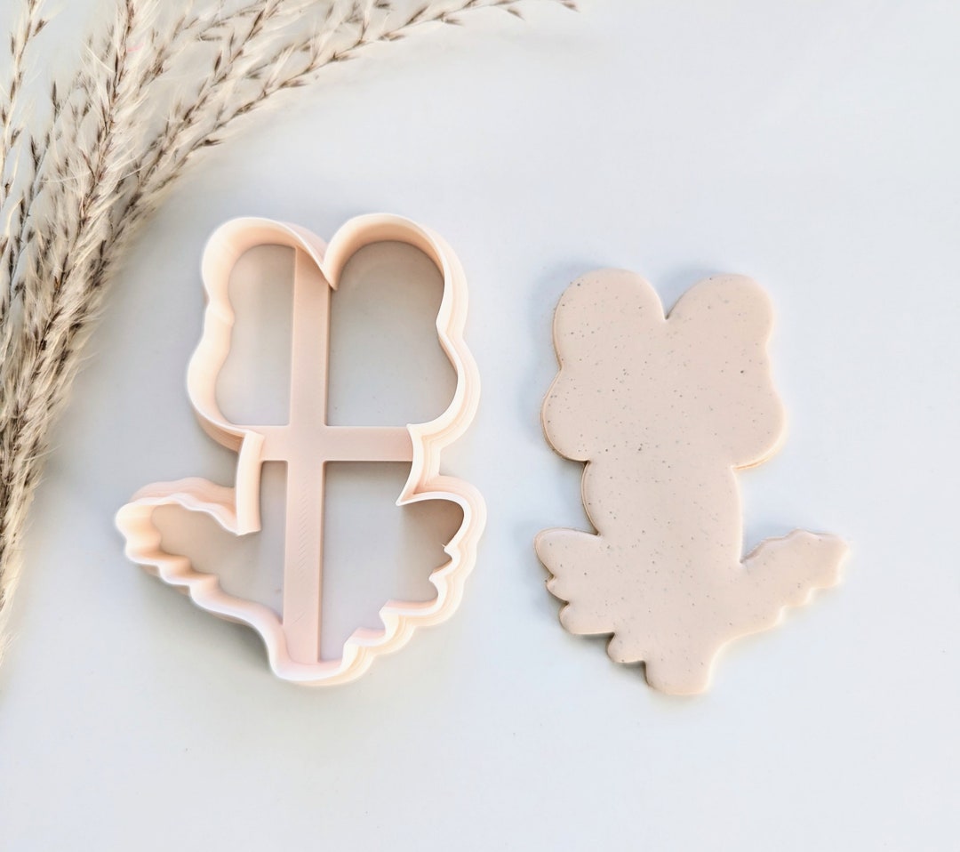 Pansy Flower Cookie Cutter, Flower Cookie Cutter, Large Clay Cutter ...