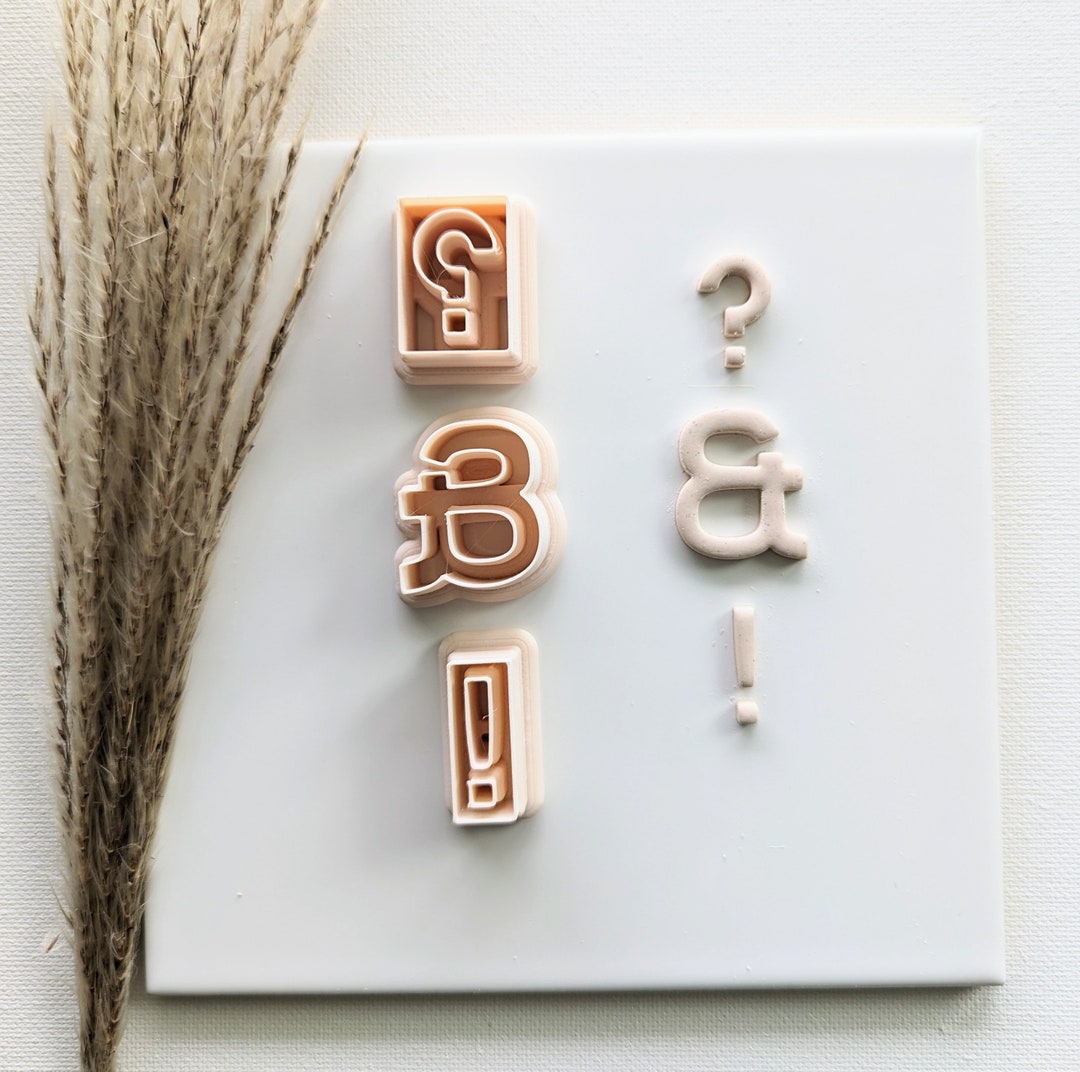 Bauhaus Skinny Font Special Characters Cutter Set of 3, Small Bauhaus ... Bauhaus Skinny Font Special Characters Cutter Set of 3, Small Bauhaus ...
