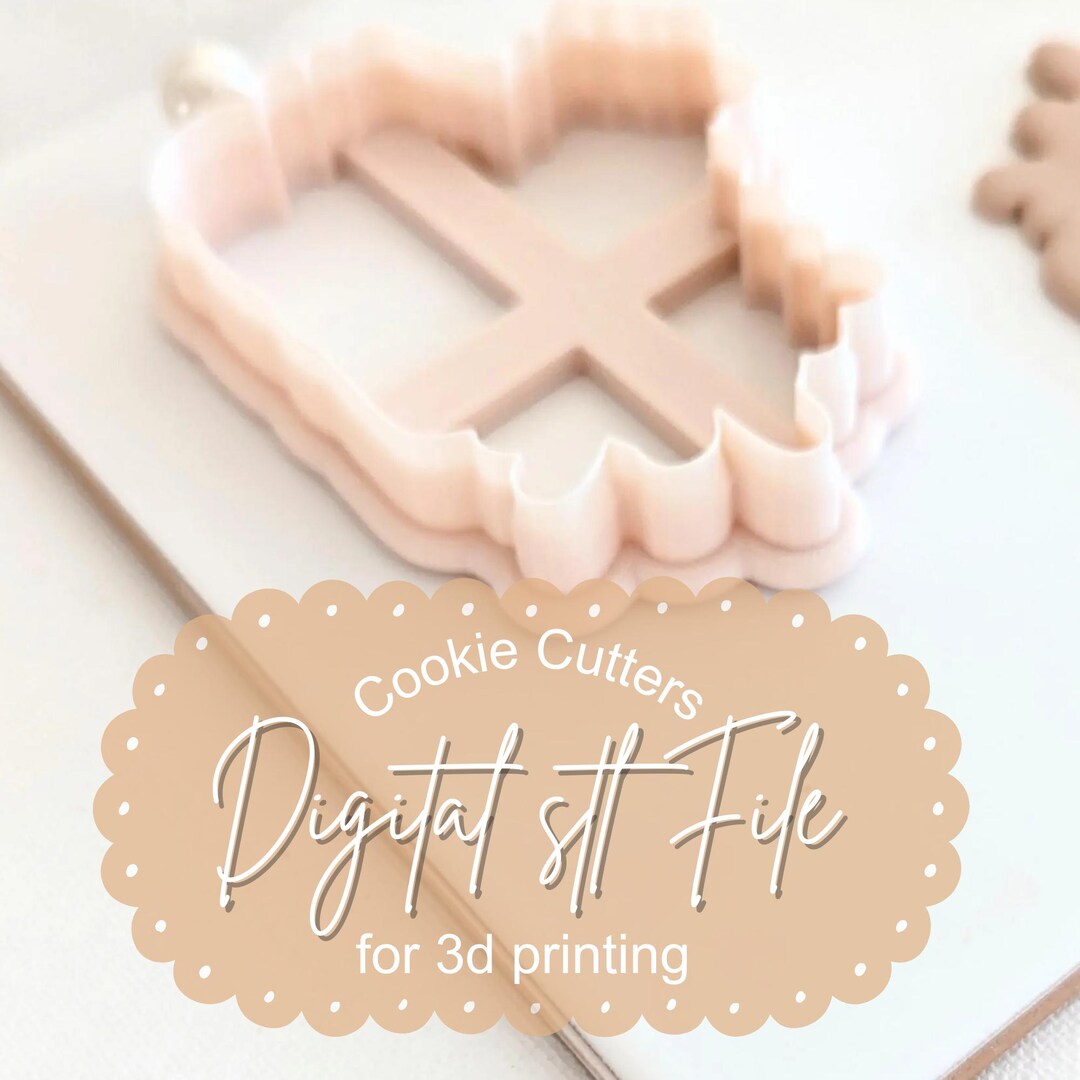 Fireworks 2025 Cookie Cutter, New Year Cutter Digital STL File for 3D ...