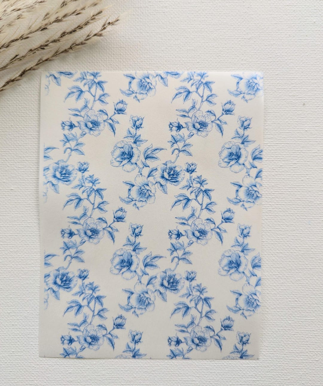 Transfer Dancing Hydrangea, Transfers for Polymer Clay, Transfers Paper ...