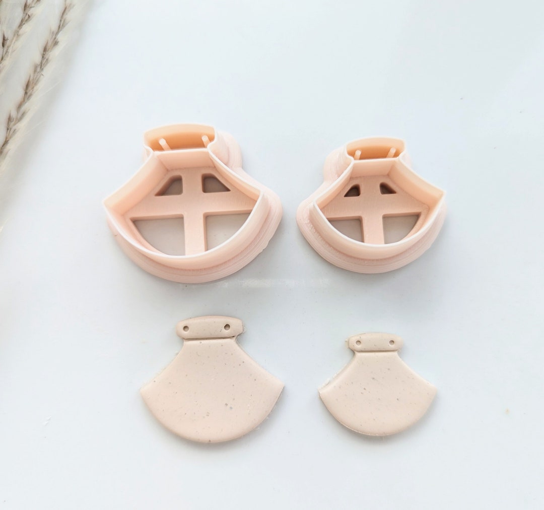 Ulu Native Alaskan Earring Imprint Cutter, Ulu Knife Clay Pendant ...