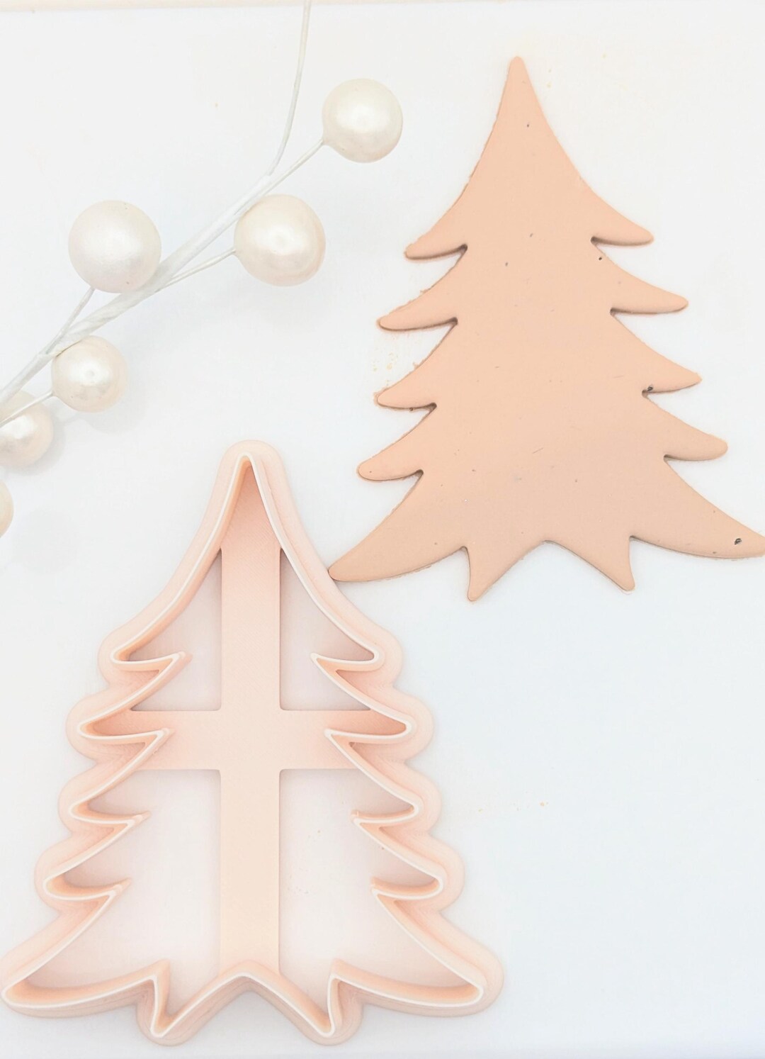 Christmas Tree Cookie Cutter, Christmas Tree Cutter With Snowballs ...