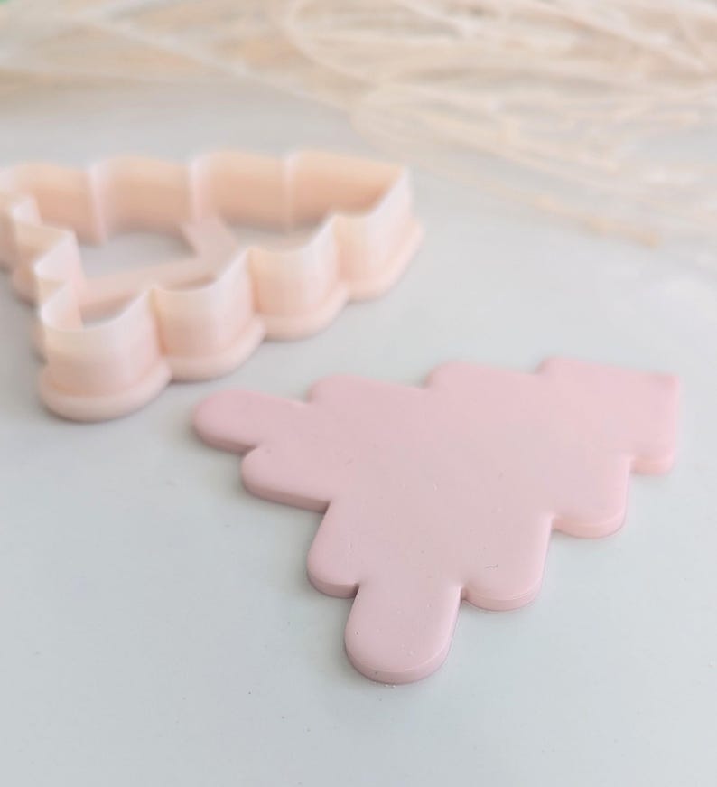 Christmas Tree Cookie Cutter, Christmas Tree Clay Cutter, Fondant ...