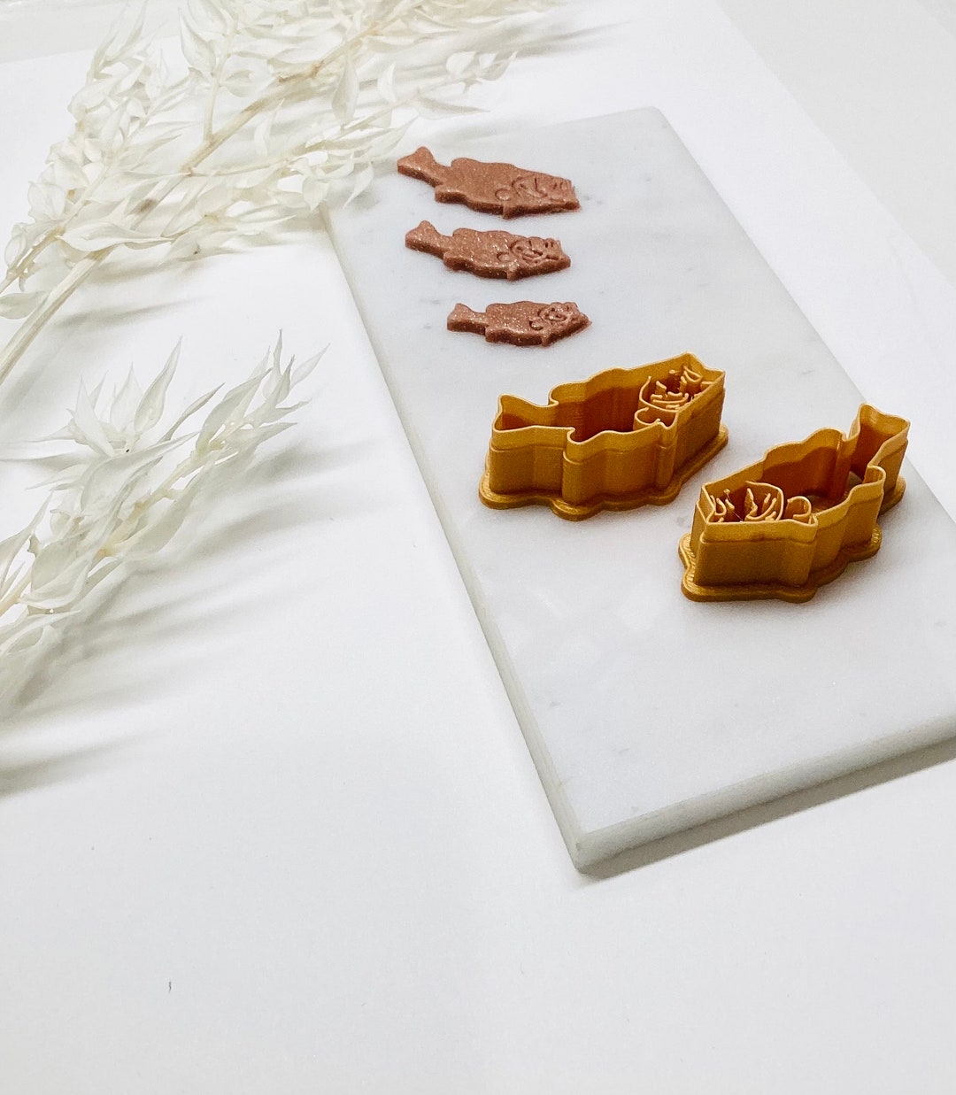 Largemouth Bass Earring Imprint Cutter, Fish Clay Earring Cutter, Bass ...