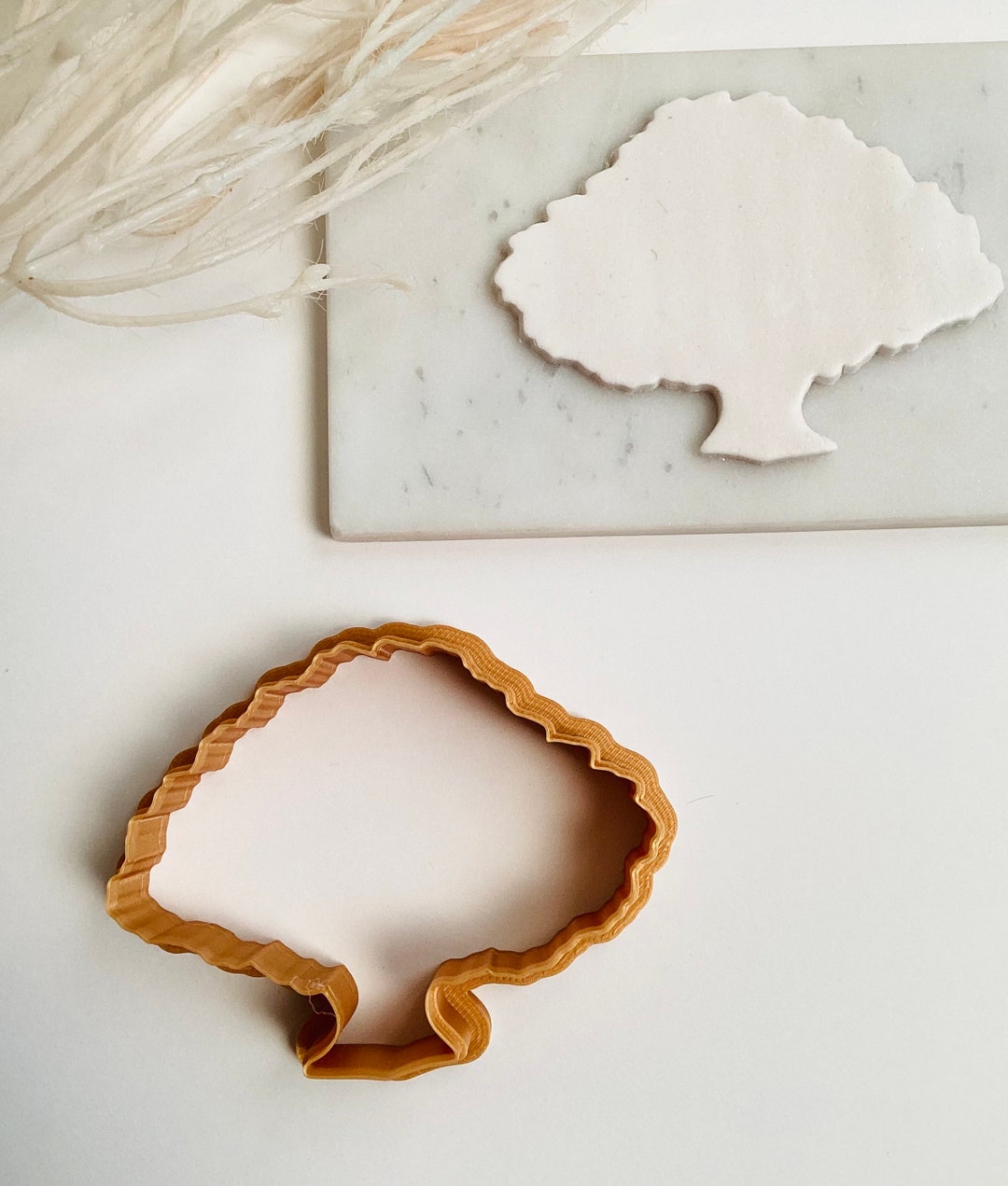Tree Cookie Cutter, Forest Tree Cookie Cutter, Large Oak Tree Clay ...
