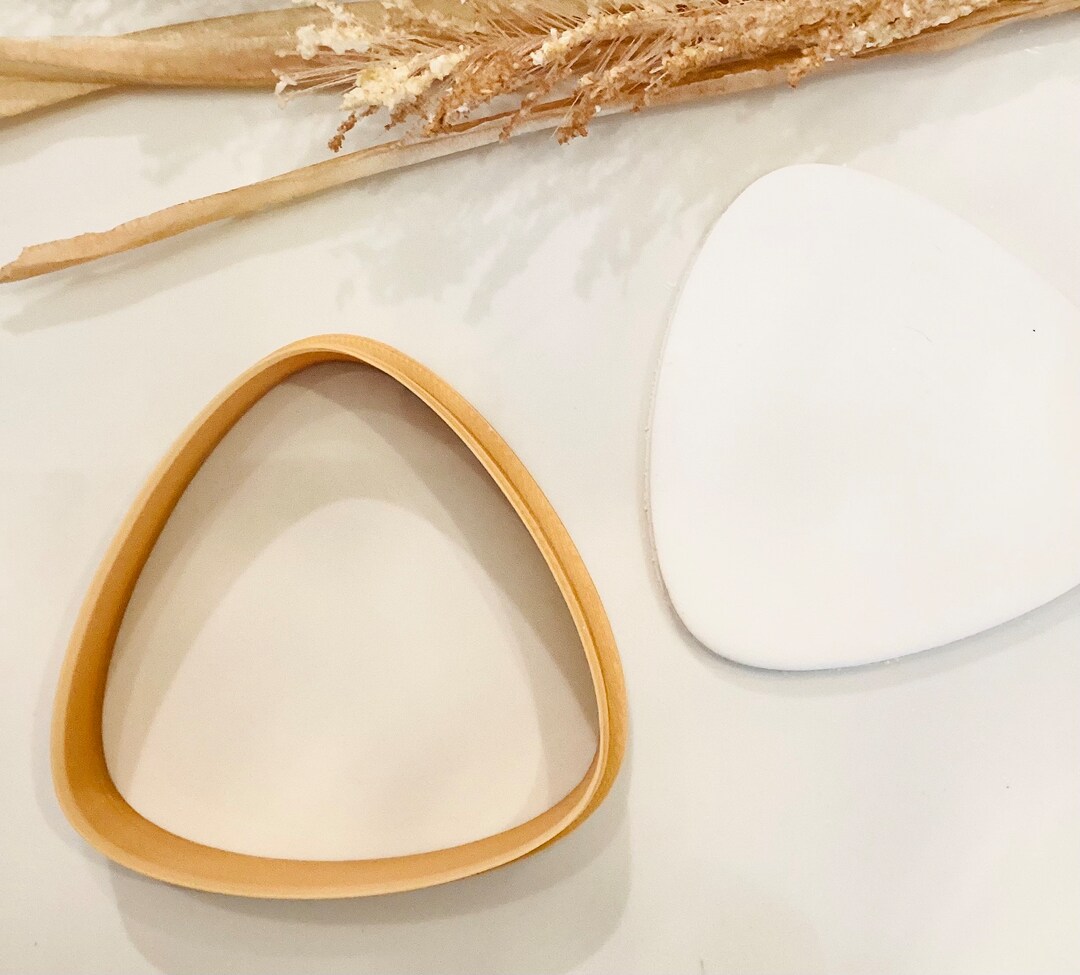 Rounded Triangle Cookie Cutter, Trendy Triangle Cookie Cutter, Large ...