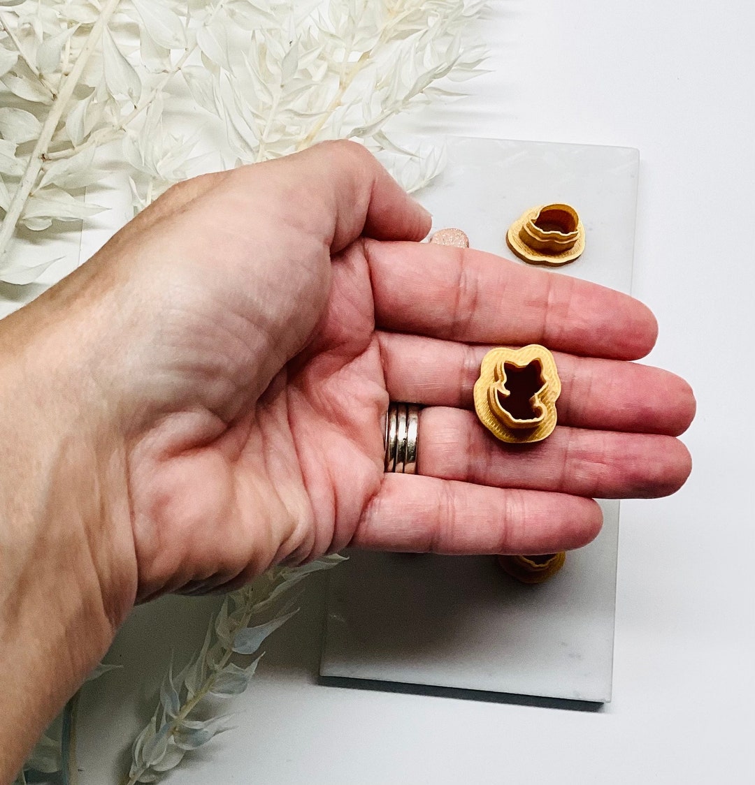 Woodland Creature Fox Earring Cutter, Fox Clay Earring Cutter, 3D ...