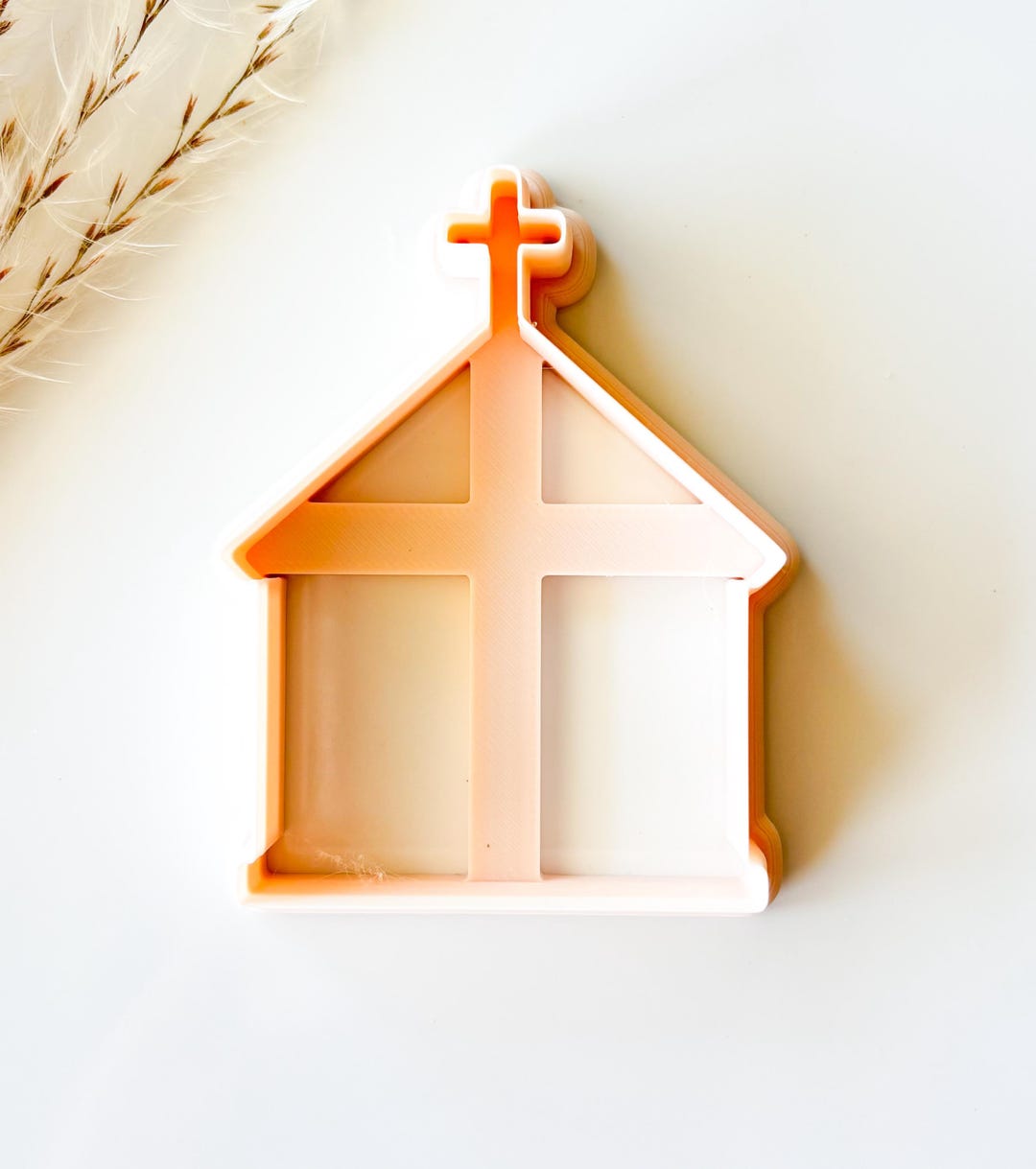 Church Building Cookie Cutter, Church W/steeple Cutter, Large Clay ...