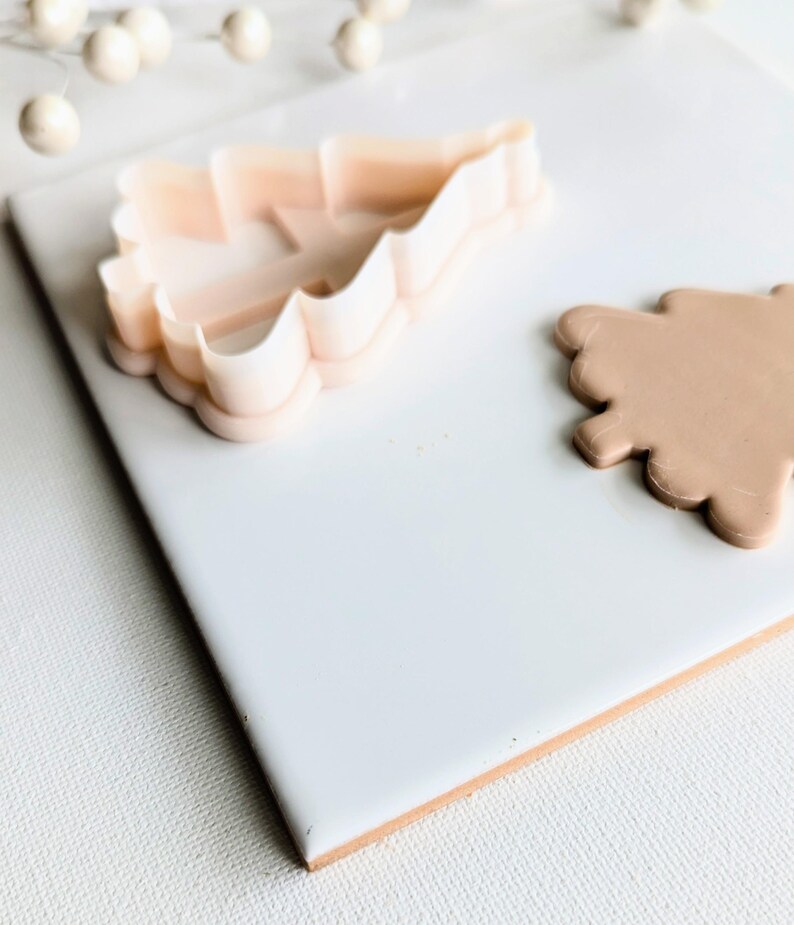 Christmas Tree Cookie Cutter, Christmas Tree Clay Cutter, Fondant ...