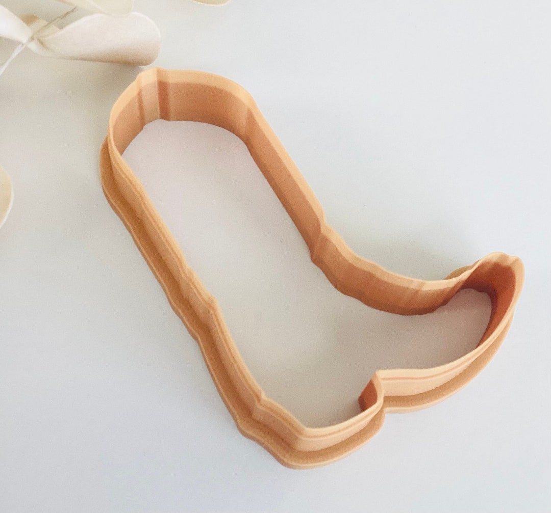 Cowboy Boot Cookie Cutter Boot Clay Cutter Large Clay - Etsy