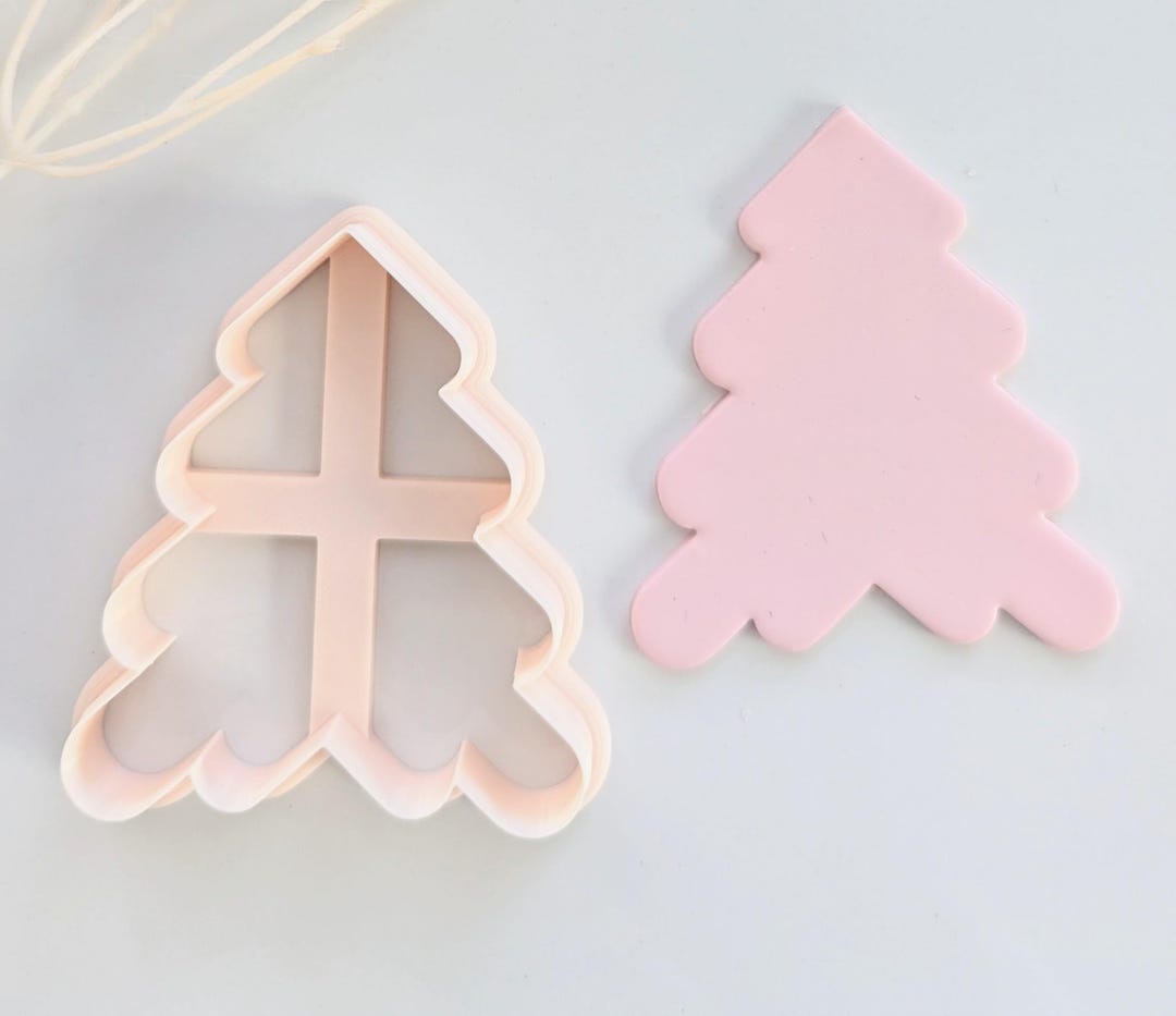 Christmas Tree Cookie Cutter, Christmas Tree Clay Cutter, Fondant ...