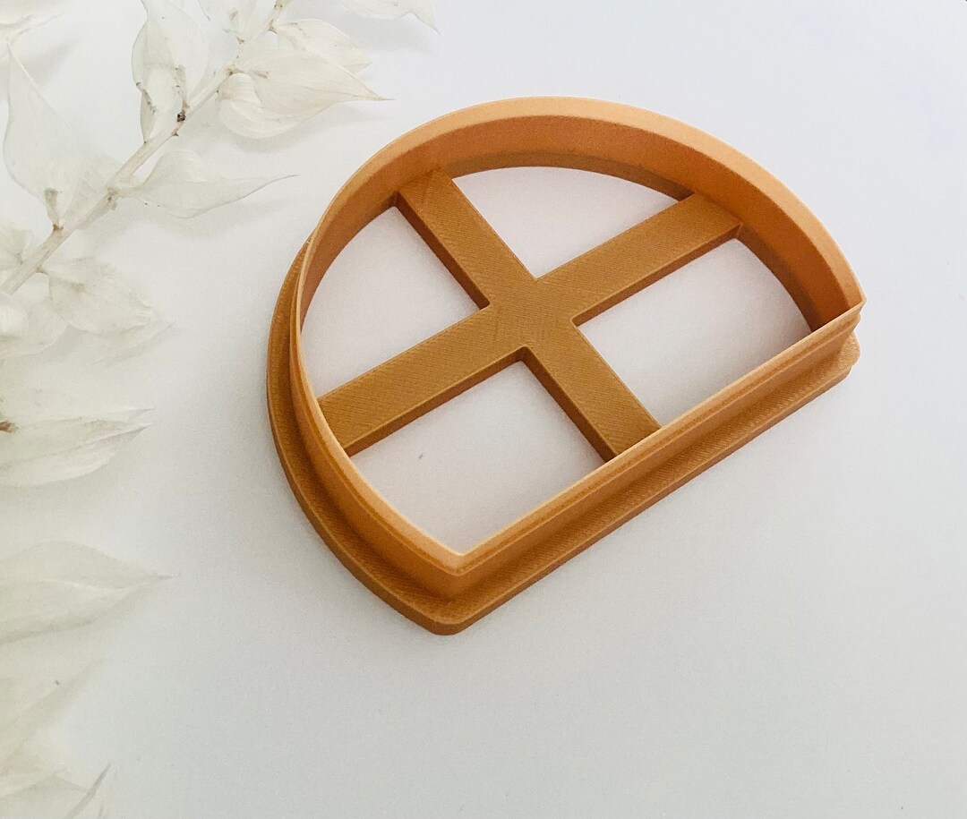 Half Circle Cookie Cutter, Half Circle Clay Cutter, Basic Shape Cookie ...