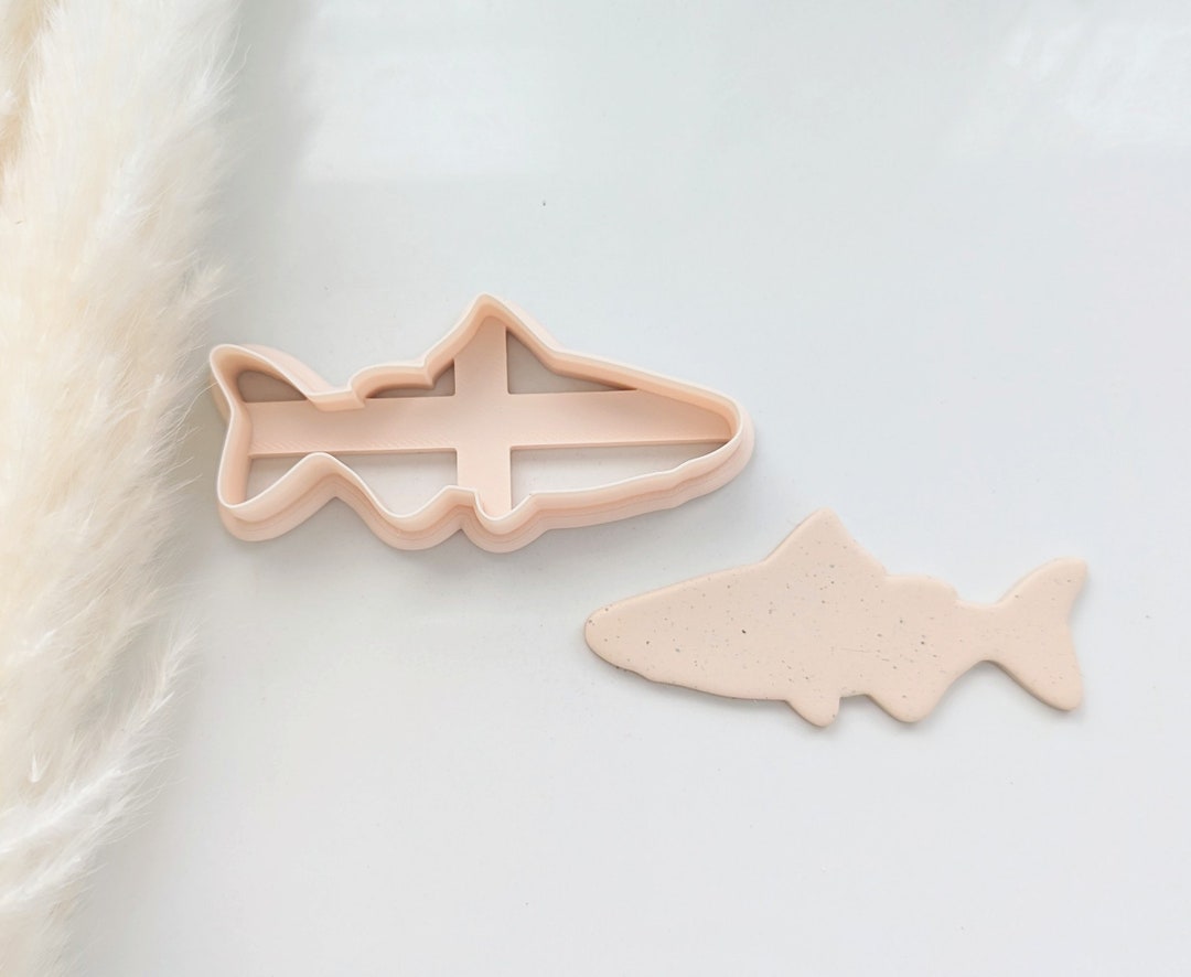 Trout Cookie Cutter, Fish Cookie Cutter, Large Clay Cutter, Polymer ...