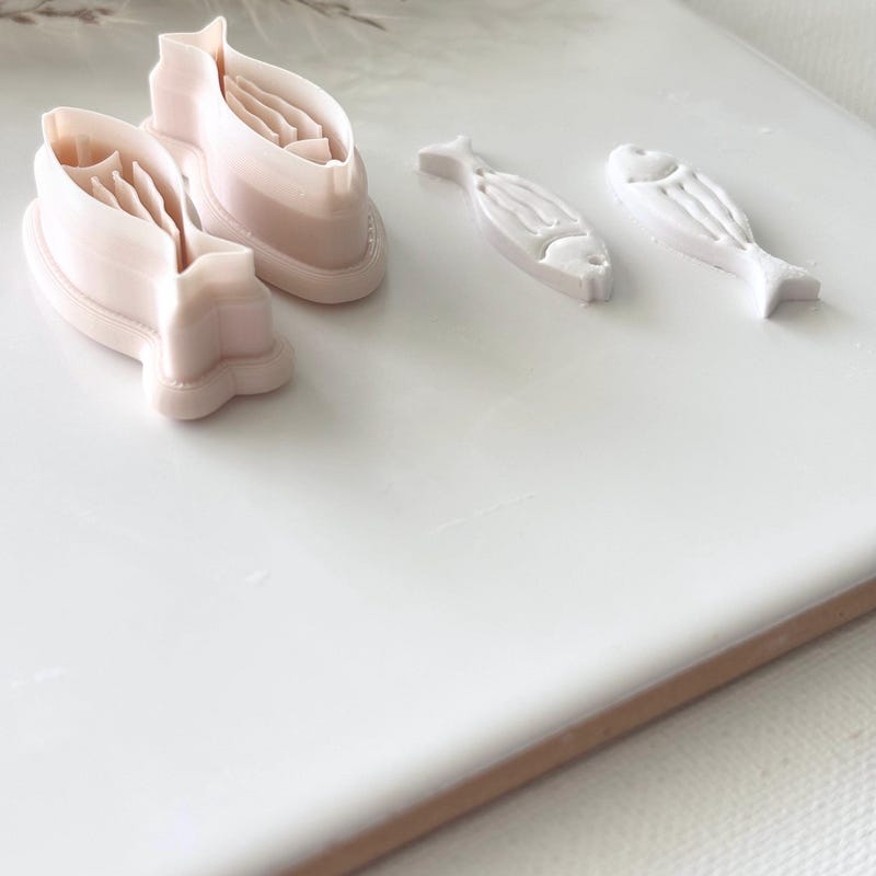 Fish Clay Pendants - Etsy