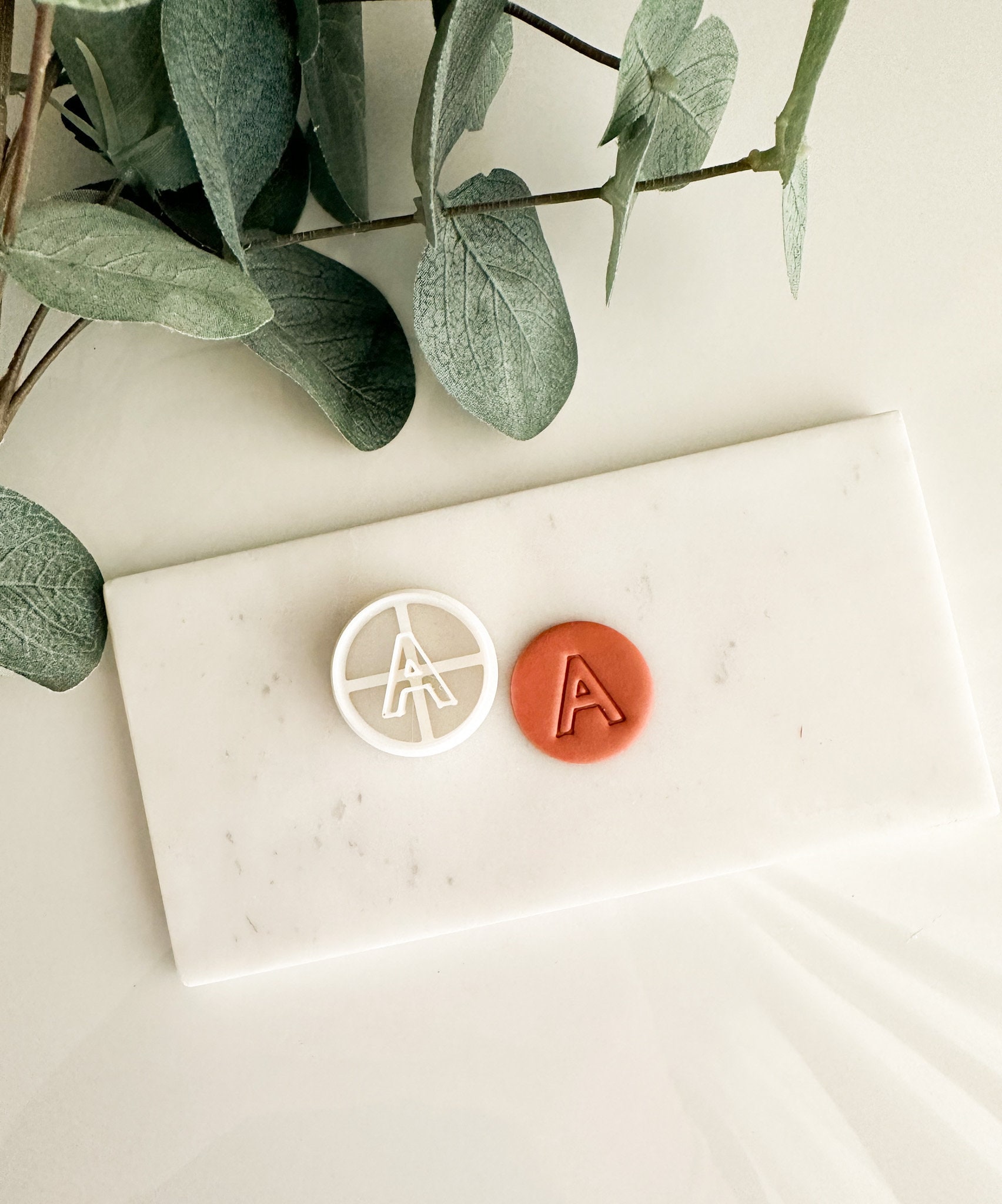 Alphabet Clay Letter Stamp Cutters, Letter Stamps, Clay Earring Stamp ...