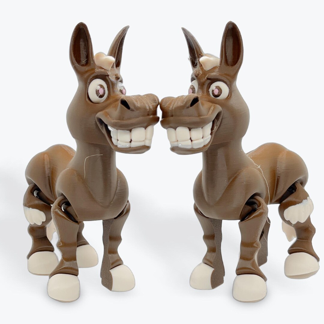 3d Donkey, Donkey Toys, Fidget Toys - Etsy