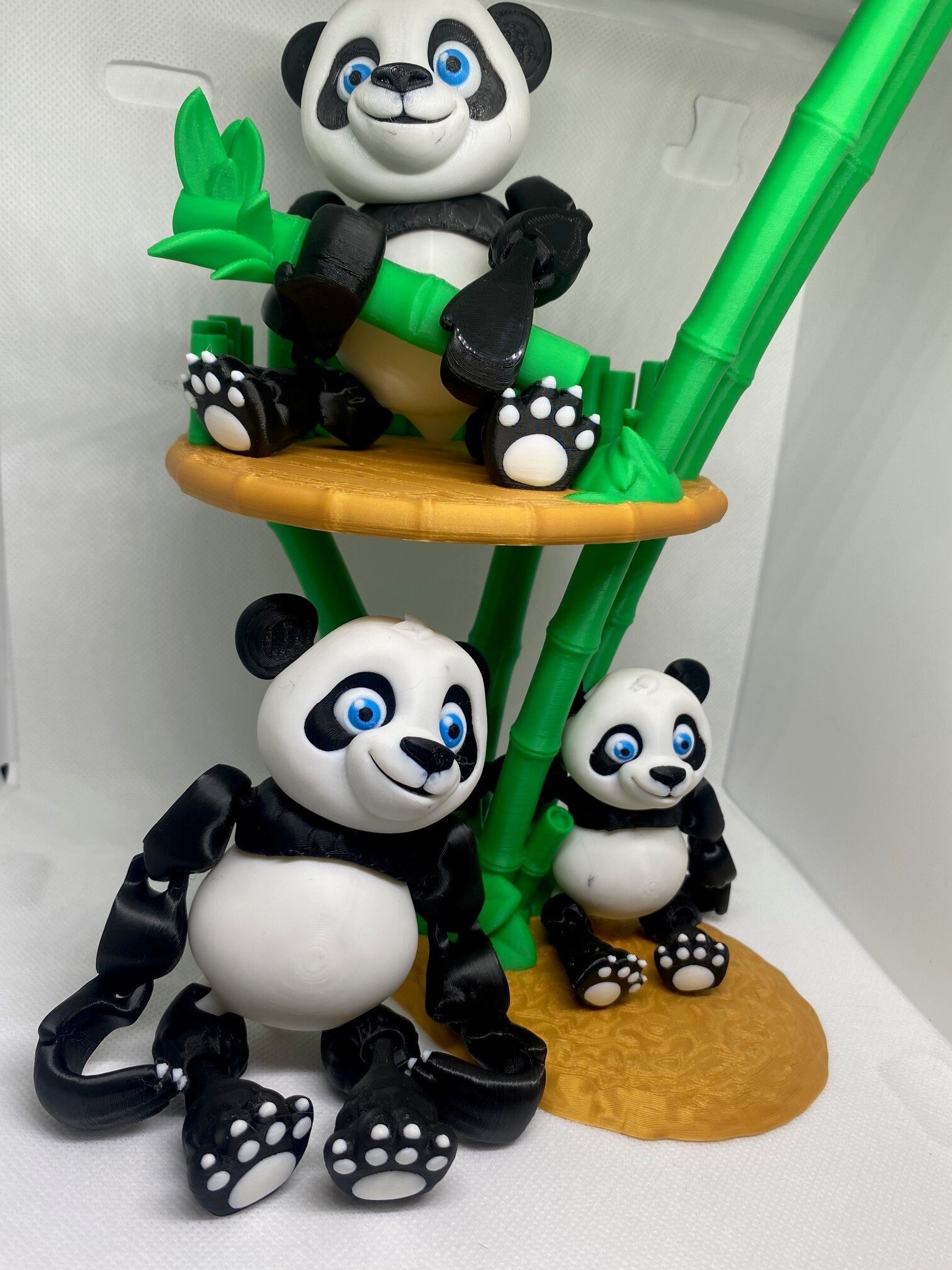 3D Printed PANDAS and HOME. Kids Fidget Toys, 3d Printing, Fidget Toys ...