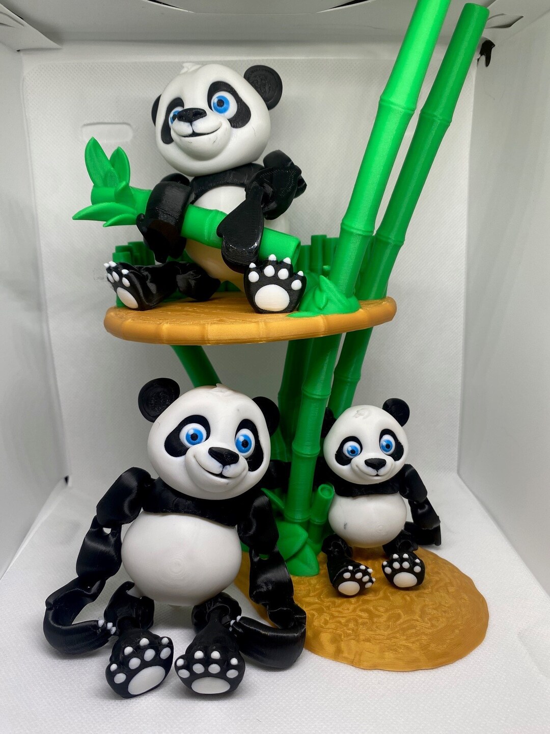 3D Printed PANDAS and HOME. Kids Fidget Toys, 3d Printing, Fidget Toys ...